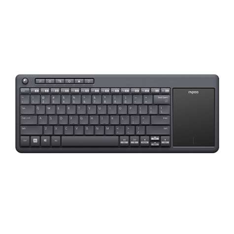 Rapoo K2600 Wireless Touch Pad Keyboard