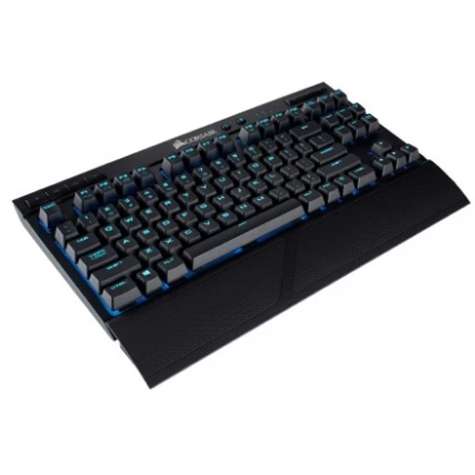 Corsair K63 Wireless Mechanical MX Red Switch Ice Blue LED Backlight ...