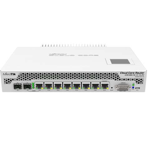 Mikrotik CCR1009-7G-1C-PC 8 Port Gigabit Ethernet Combo ports Router ...