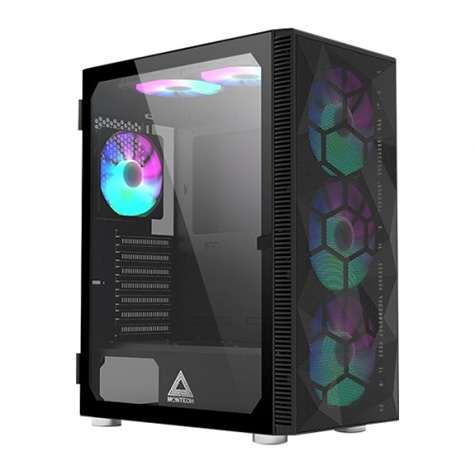 Montech X3 MESH Mid-Tower ATX Black RGB Lighting Gaming Case price in bd