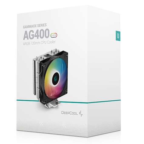 DEEPCOOL AG400 ARGB ADDRESSABLE RGB LED CPU COOLER